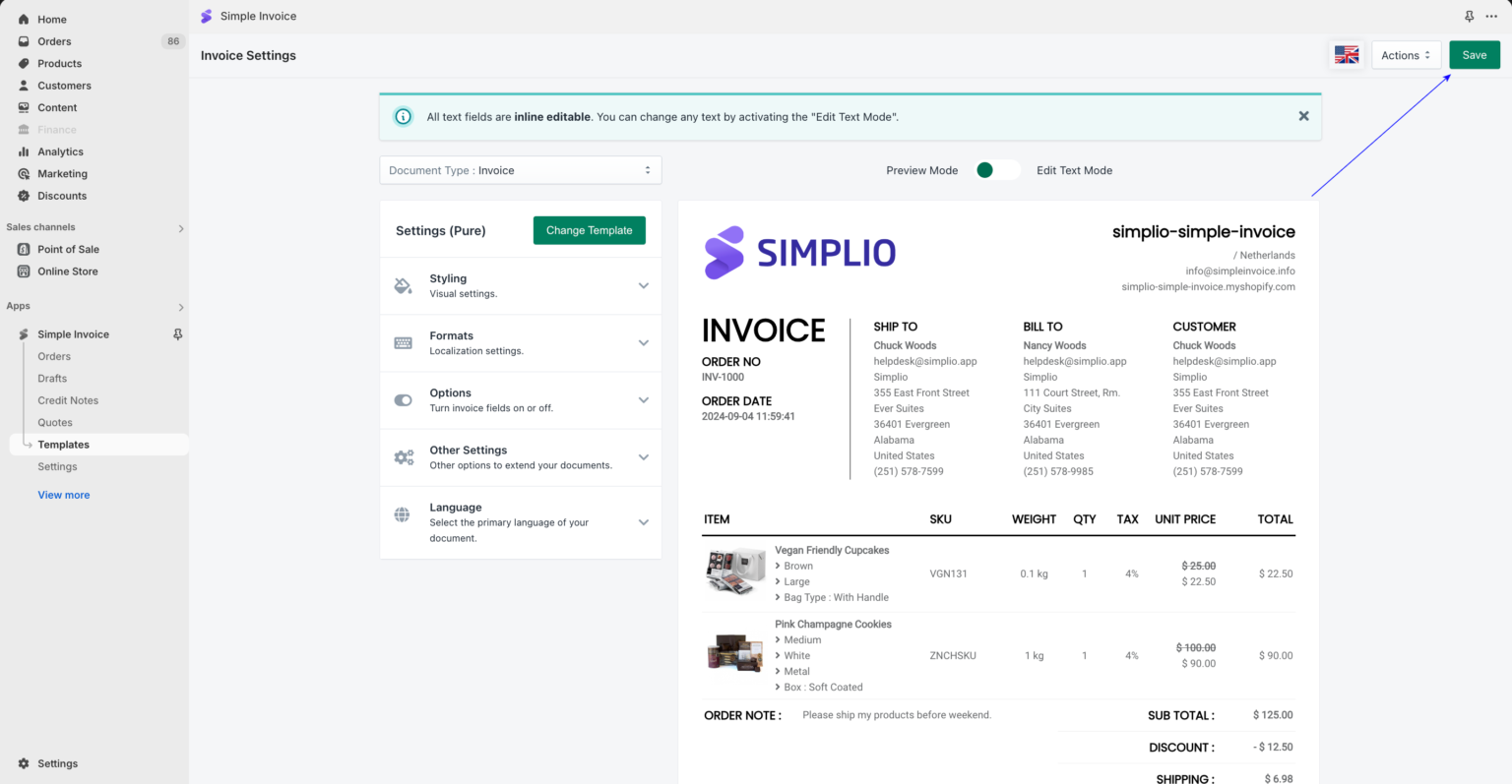 How can I generate invoice numbers for my orders? – Night Shift ...